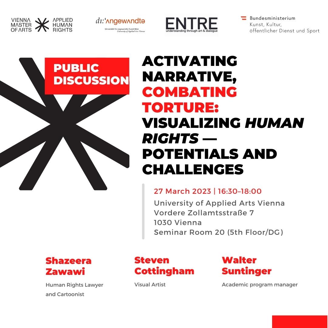 Public discussion: Activating narrative, combating torture: visualizing ...